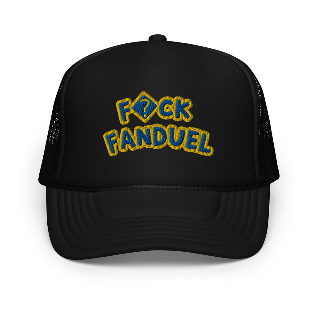 F*ck FanDuel Trucker (Blue/Yellow Font) – LocksSold